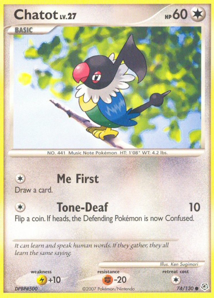 Chatot - Diamond and Pearl - Pokemon Card Prices & Trends
