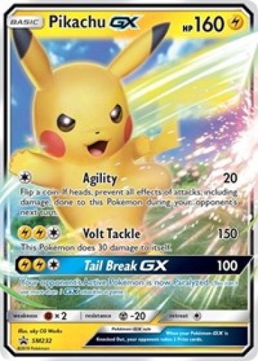 Pikachu GX - SM232 - Sun & Moon Promos - Pokemon Card Prices & Trends
