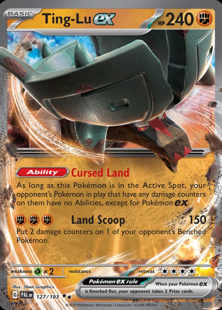 Ting-Lu ex - Paldea Evolved - Pokemon Card Prices & Trends