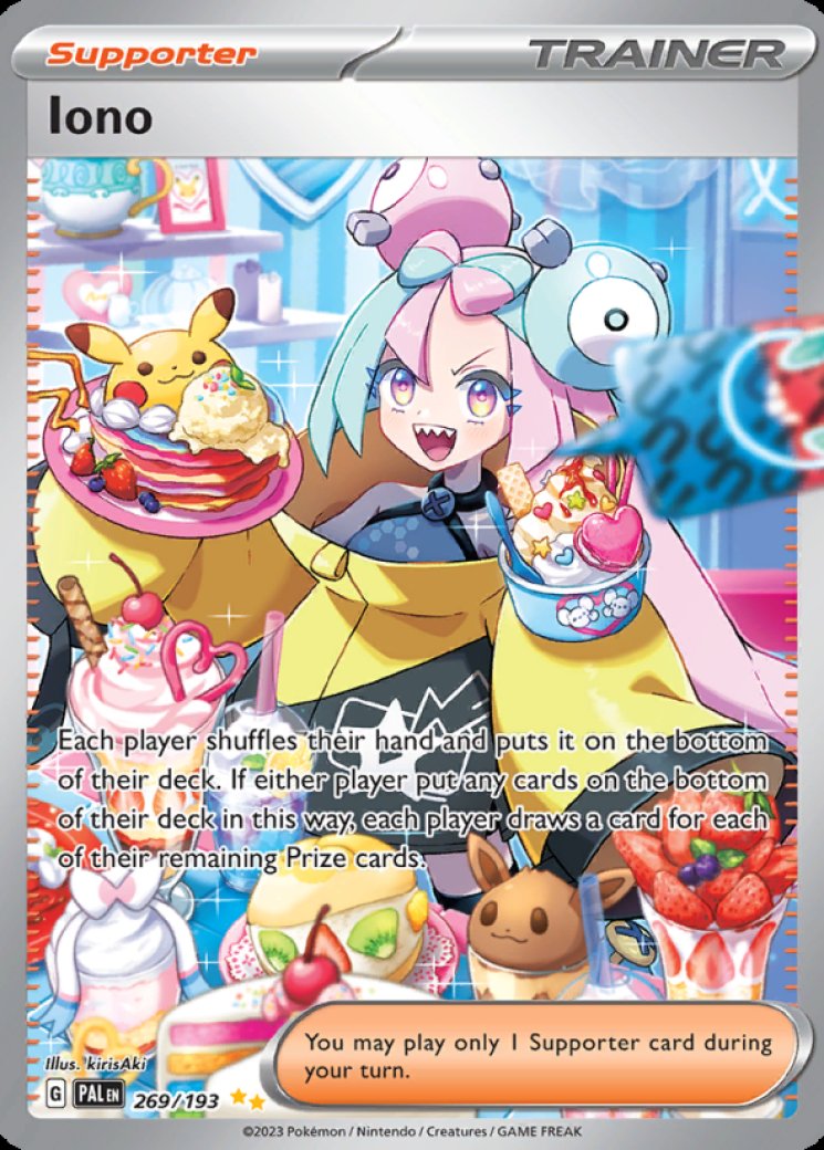 Iono - 269/193 - Paldea Evolved - Pokemon Card Prices & Trends