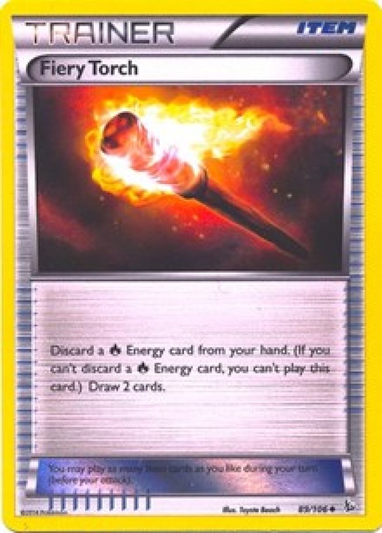Fiery Torch - 89/106 (Sheen Holo) - Miscellaneous Cards & Products ...