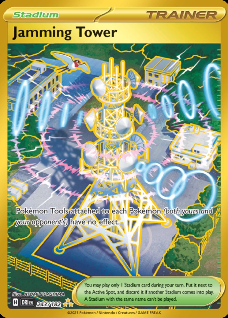 Jamming Tower - Destined Rivals - Pokemon Card Prices & Trends